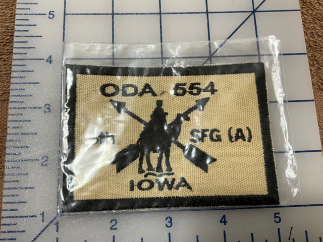 US ARMY SPECIAL Forces USASFC 5th SFG ODA 554 IOWA Team Patch EUR 24,35 ...