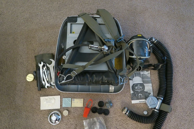 APPAREIL RESPIRATOIRE À oxygène Draeger BG174-A appareil respiratoire ...