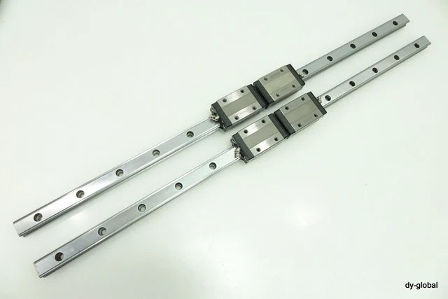 Thk Used Sr25w2uu 784mm Linear Guide Bearing Lm 2rail 4block Cnc Route 472 28 Picclick Ca