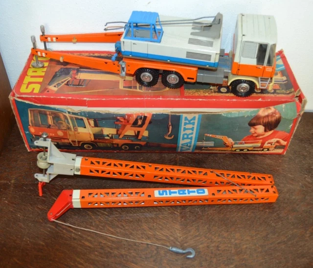 MSB BLECHAUTO LKW mit Kran STATO MS-66-07 DDR mit Originalkarton EUR ...