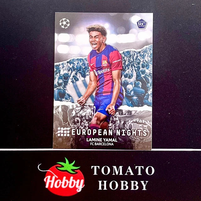 TOPPS UEFA CLUB Competitions 2023-24 Lame Yamal Rc Nuits Européennes ...
