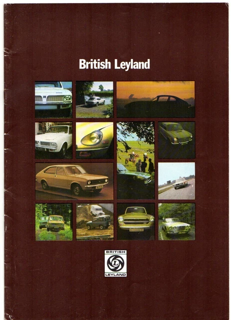 BRITISH LEYLAND RANGE 1971-72 UK Brochure Austin Morris MG Triumpg ...