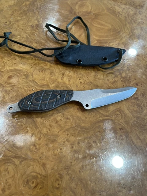 STEVE RYAN Custom Made Pocket Saber Fixed Blade Knife $249.00 - PicClick