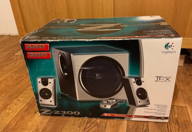 LOGITECH Z-2300 PC Speaker System 2.1 200W RMS £85.00 - PicClick UK