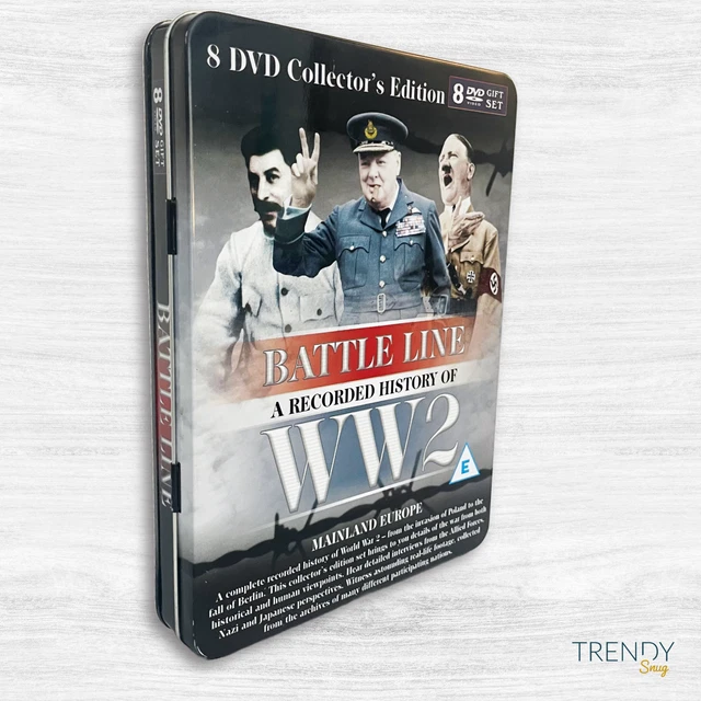 BATTLE LINE A Recorded History ff WW2 - 8 DVD Collectors Edition ...