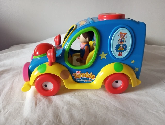 MR TUMBLE TALKING Musical Car with Figure Cbeebies Something Special ...