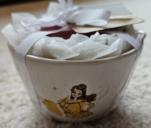 NEW RAE DUNN Disney Princess Belle, Tiana, Ariel, Cinderella Measuring ...