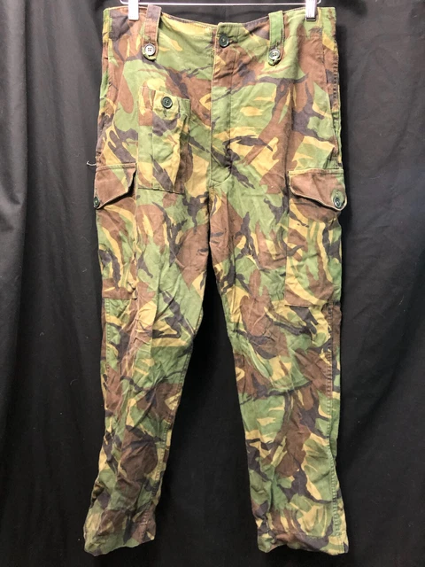 PANTALONS DE COMBAT DPM 68 Modèle De L'Armée Britannique - Taille 33 ...