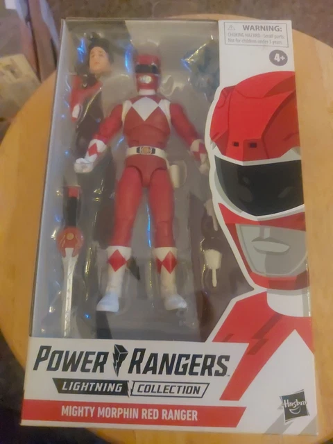 POWER RANGERS LIGHTNING Collection Mighty Morphin Red Ranger 6-In Action Figure EUR 28,27 ...