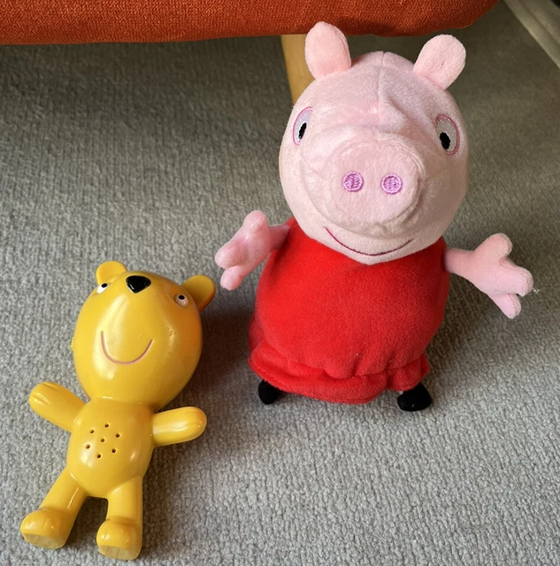 PEPPA PIG TALKING Soft Toy and Hide n Seek Bear £9.95 - PicClick UK