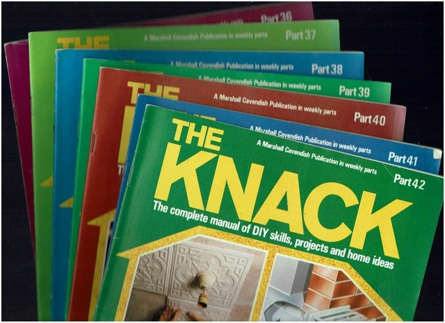 7 X THE KNACK #36-42 MARSHALL CAVENDISH: DIY HOME IMPROVEMENTS PROJECT ...
