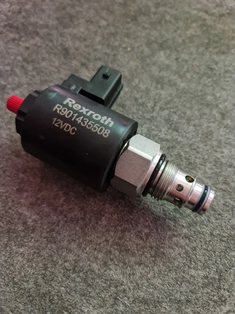 BOSCH REXROTH VENTIL Hydraulikventil Sitzventil 12Vdc Ablassventil ...