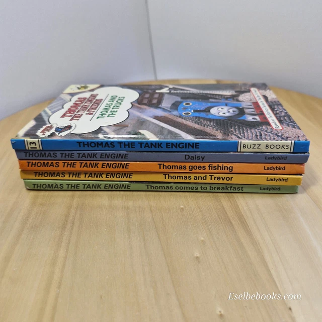 CHILDREN'S FICTION: 5 x Thomas the Tank Engine Ladybird books (9 ...