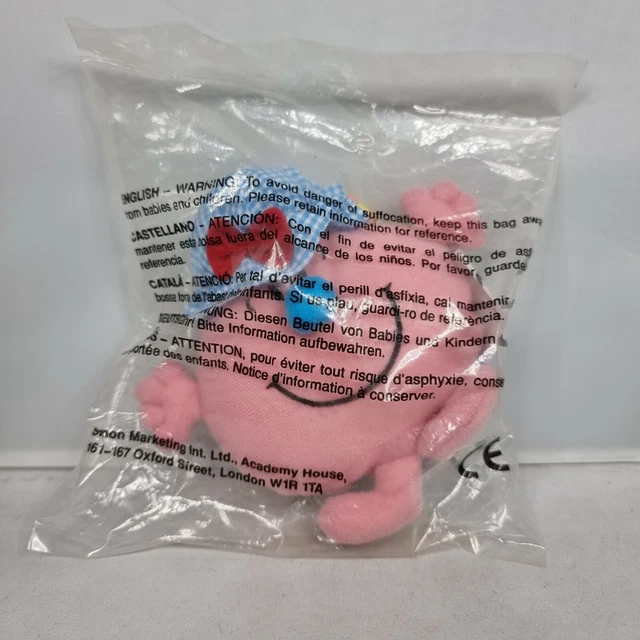 NEW 1999 MCDONALDS Mr Men - Little Miss Lucky - Plush Soft Toy Doll ...