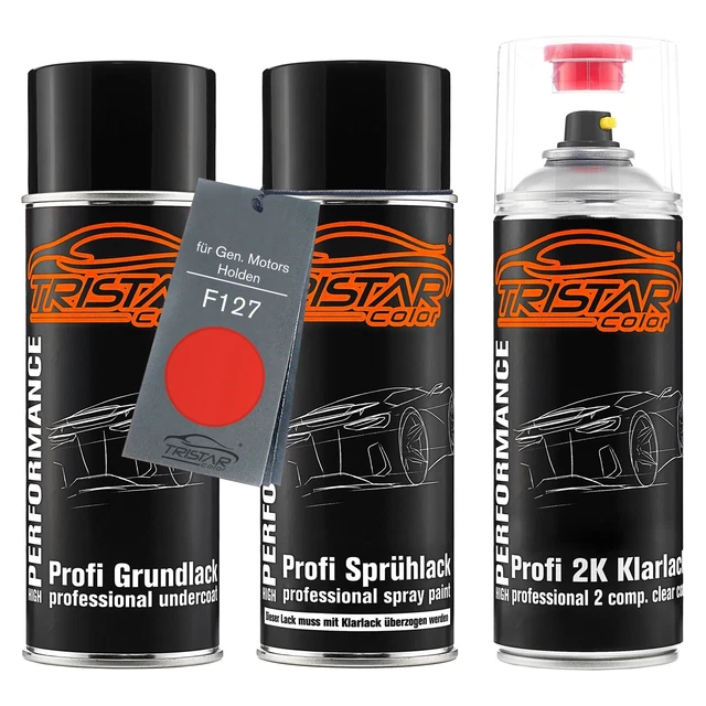AUTOLACK 2K SPRAYDOSEN Set für Gen. Motors Holden F127 Fire Red EUR 42,90 - PicClick DE