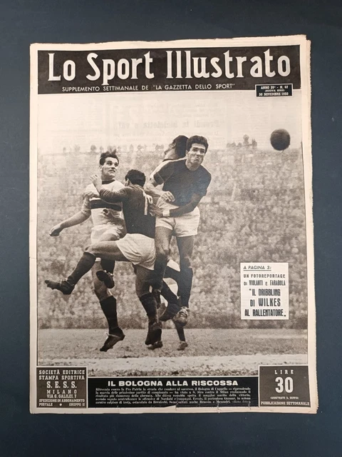 RIVISTA LO SPORT Illustrato n. 47 (1950) Wilkers, Nordahl EUR 6,00 ...
