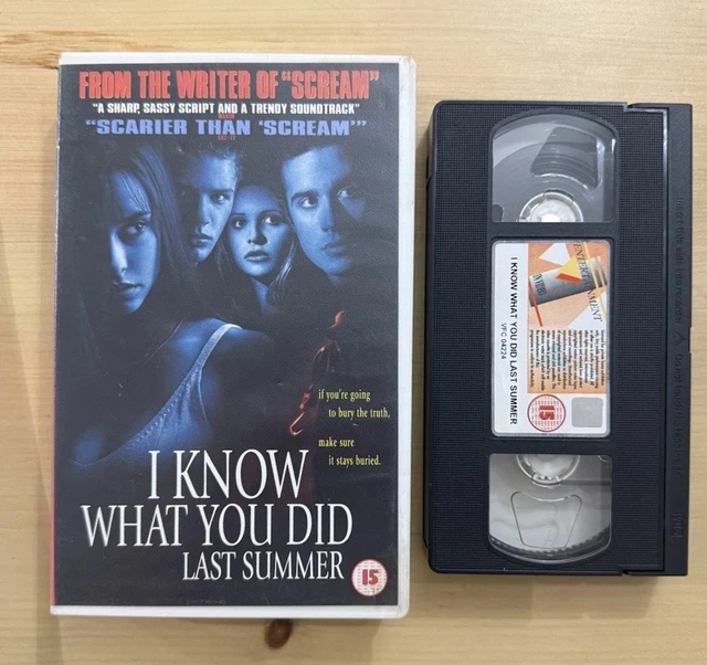 I KNOW WHAT You Did Last Summer - Big Box VHS PAL 1998 Mandalay £6.00 ...