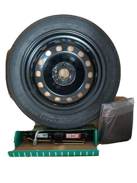 ROUE DE SECOURS galette 16'' pour FIAT TIPO 500L avec Cric Cle et sac ...