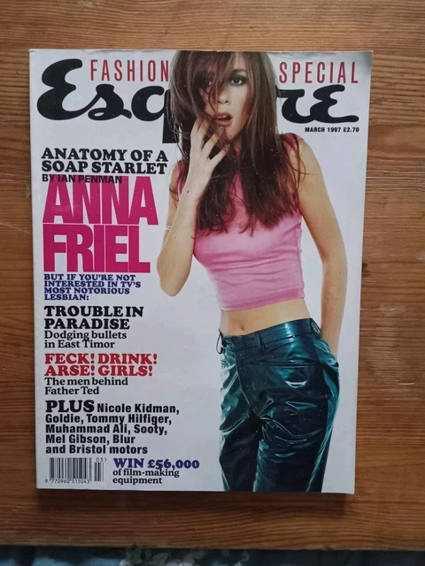 ESQUIRE MAGAZINE MAR 97 Anna Freil, Nicole Kidman, Tara Banks, Muhammad ...