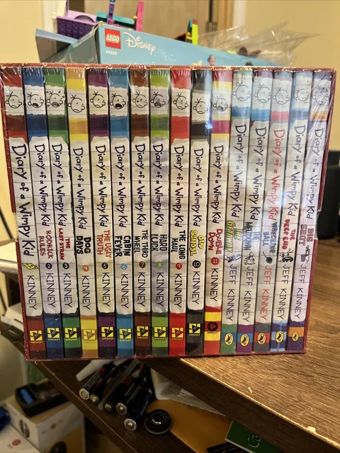 DIARY OF A Wimpy Kid Books Collection Set Box 1-16 by Jeff Kinney- NEW ...
