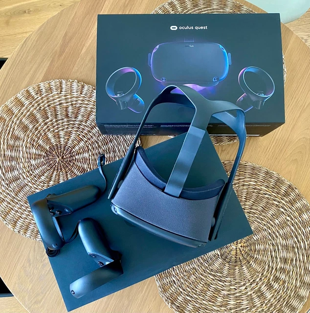 Meta Oculus Quest 64gb Vr Headset Schwarz W Official Case Eur 90 00