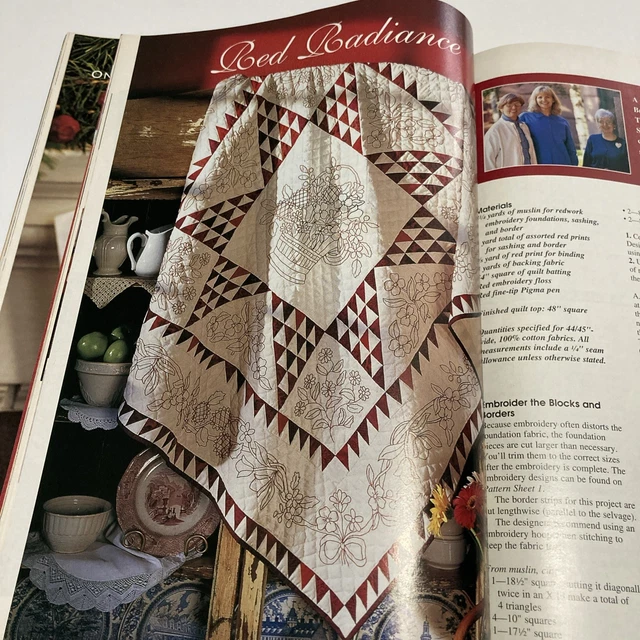 BHG AMERICAN PATCHWORK & Quilting Magazine December 2000 Issue 47 ...