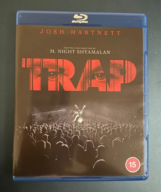 TRAP BLU-RAY (2024) M Night Shyamalan, Josh Hartnett £6.75 - PicClick UK