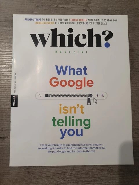 WHICH CONSUMER MAGAZINE May 2025 £5.92 - PicClick UK