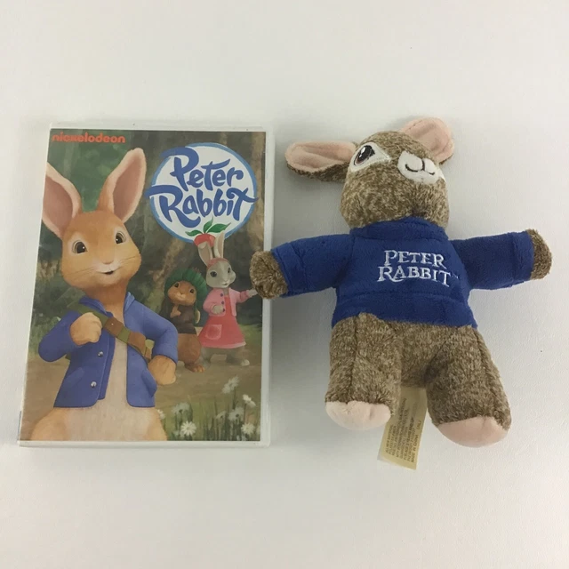 NICKELODEON PETER RABBIT DVD Animated Episodes with Plush Stuffed ...