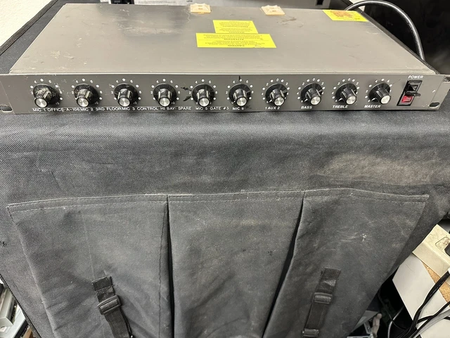 DUKANE 2A69 VINTAGE Mic Preamp Amplifier Summing Mixer 8-channel EQ ...