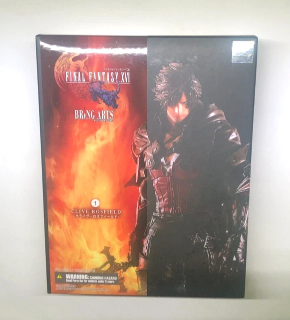SQUARE ENIX FINAL FANTASY XVI Bring Arts Clive Rosfield Action Figure ...