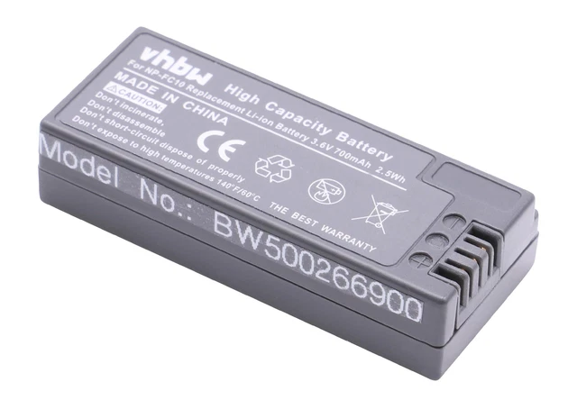 BATTERY FOR SONY DSC Serie / CyberShot DSC-P10 DSC-P12 DSC-F77 DSC-FX77 ...