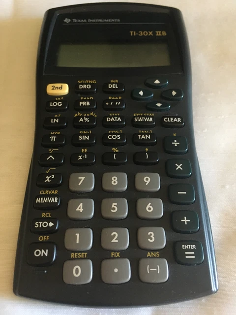 TEXAS INSTRUMENTS - Calculatrice Scientifique TI-30x IIB EUR 10,00 ...