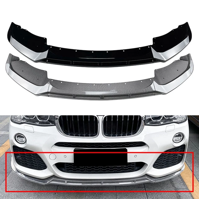 FRONT BUMPER LIP Spoiler Splitter Body Kit For BMW X3 F25 X4 F26 M ...