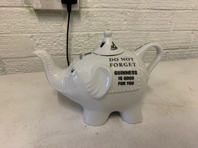 GUINNESS CARLTON WARE Elephant Teapot £45.00 - PicClick UK