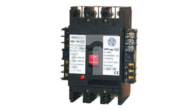 POWER SWITCH WITH undervoltage switch 230V AC 630A 65kA KM7-630 / 2 ...