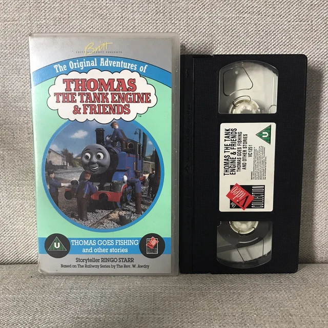THOMAS THE TANK Engine & Friends - Vhs Video - Thomas Goes Fishing ...