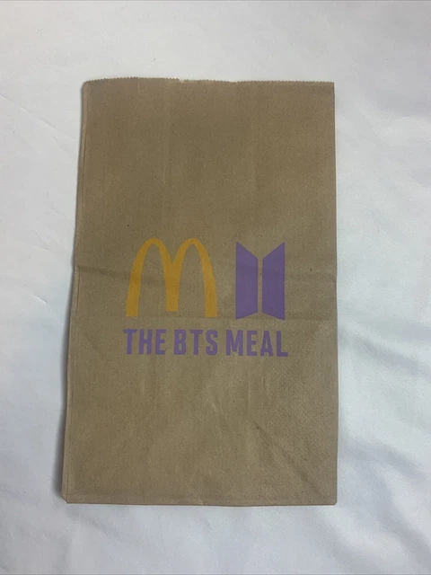 2021 MCDONALDS X BTS The BTS Meal Bag Brand New Ships Worldwide £17.58 ...