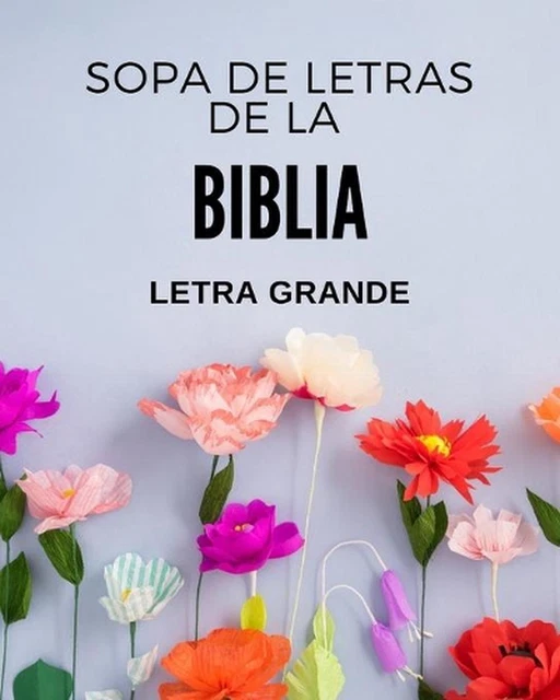 SOPA DE LETRAS de la Biblia: Letra Grande by Lara Pink (Spanish) Paperback Book EUR 20,63 ...