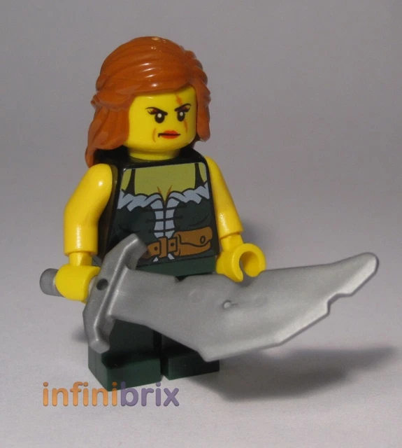 LEGO PIRATE FEMALE Minifigure with Scar from set 850839 Pirates NEW ...