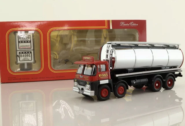 CORGI CC11703; GUY Warrior 8 Wheel Tanker; Wynn's Heavy Haulage; New 1. ...