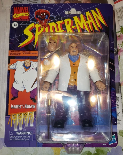HASBRO SPIDER-MAN MARVEL Legends Retro Series Kingpin Action Figure ...