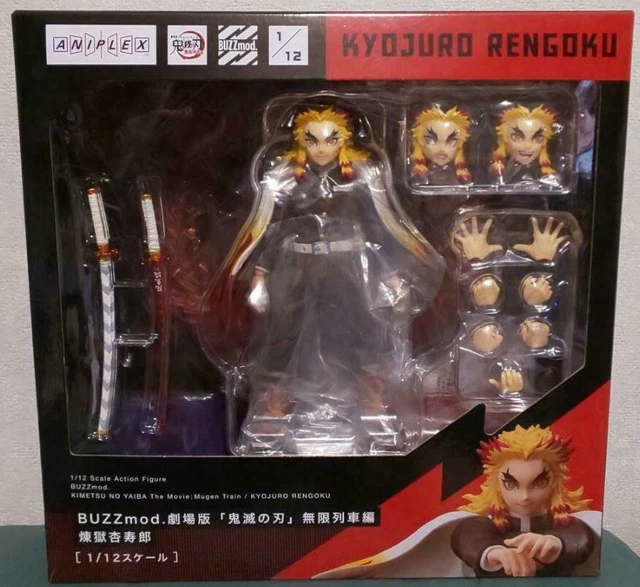 ANIPLEX BUZZMOD DEMON Slayer Kimetsu No Yaiba Kyojuro Rengoku Figur 1/ ... ANIPLEX BUZZMOD DEMON Slayer Kimetsu No Yaiba Kyojuro Rengoku Figur 1/ ...