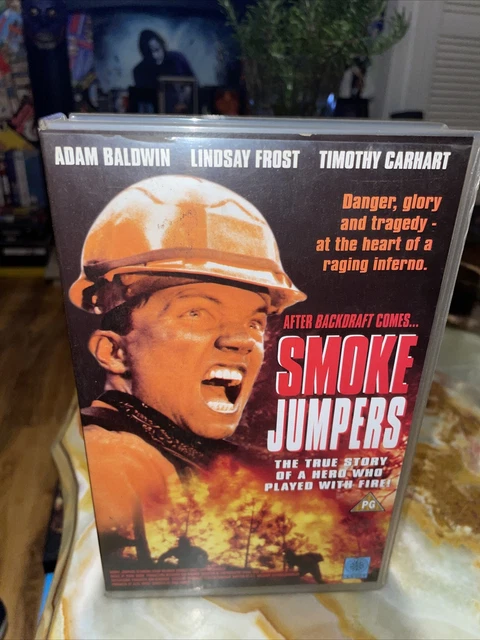 SMOKE JUMPERS VHS Video Ex Rental Big Box Starring Timothy Carhart £10. ...