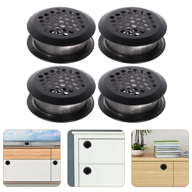 8 PCS STAINLESS Steel Circular Hole Round Vent Mesh for Furniture $18. ...