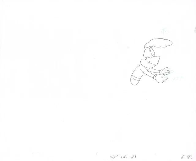 ADVENTURES OF SONIC The Hedgehog Animation Cel Sketch Dic Sega Surf ... ADVENTURES OF SONIC The Hedgehog Animation Cel Sketch Dic Sega Surf ...
