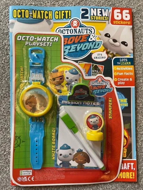 OCTONAUTS MAGAZINE #133 2023 Stickers activites stamp Adventure Octo ...