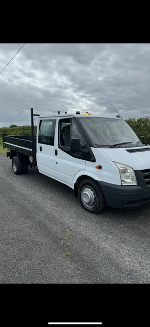 FORD TRANSIT MK7 crew cab tipper £3,200.00 - PicClick UK