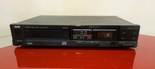 C.D.C. COMPACT DISC Player Model 500 Vintage CD-Player $40.00 - PicClick AU