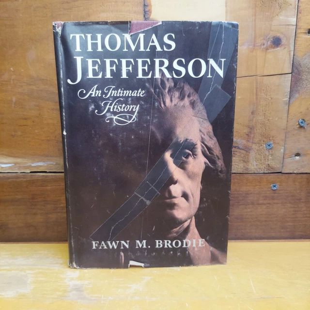 VINTAGE 1974 THOMAS Jefferson An Intimate History di Fawn M. Brodie EUR 9,71 - PicClick IT